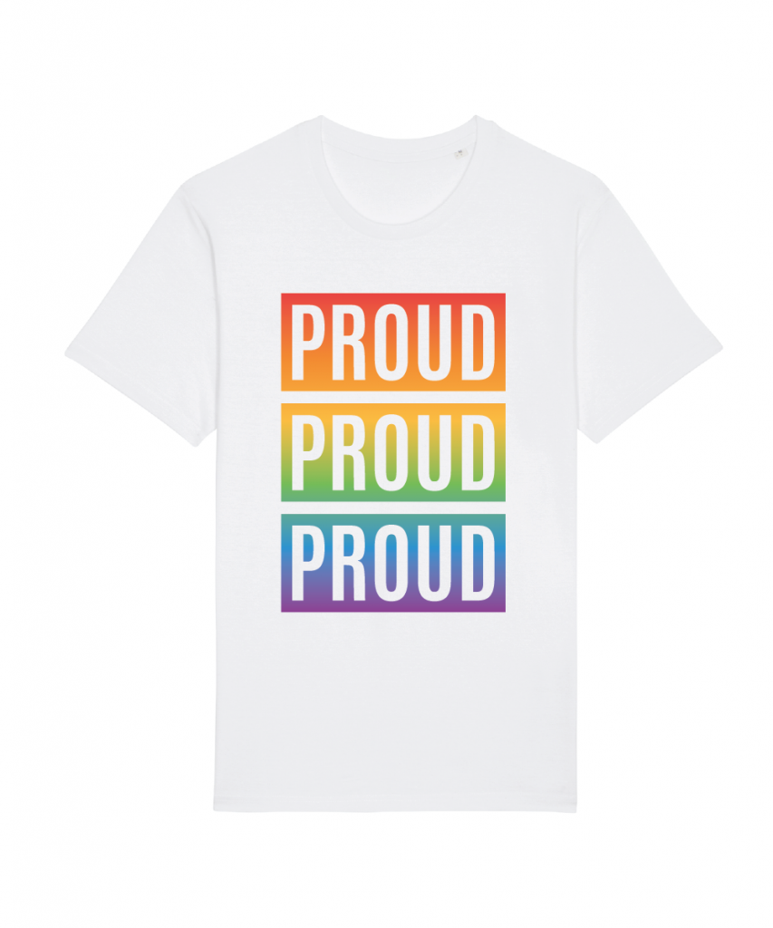 T-Shirt "PROUD PROUD PROUD" Unisex - EasyMerchandising Shop